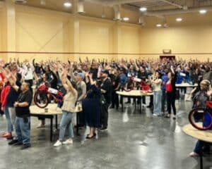 Fairfield 400 Person Build-A-Bike® Team Building Event in Vegas
